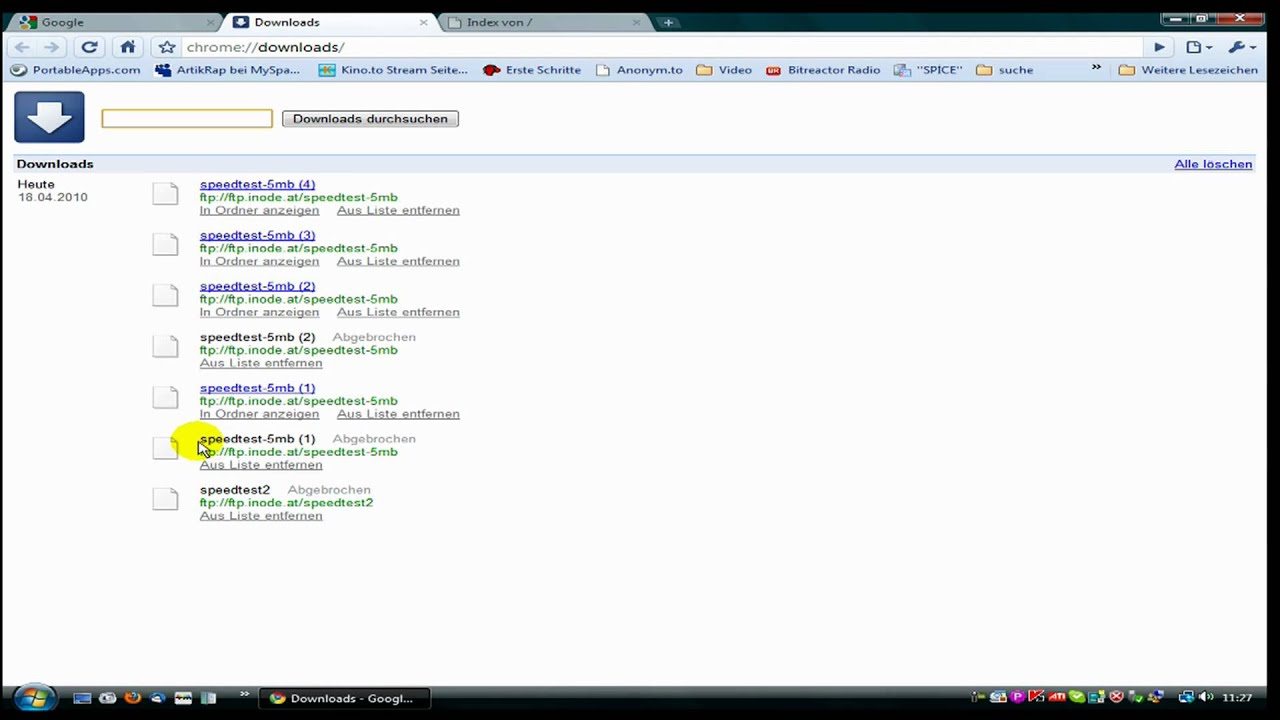 Der Google Chrome / SRWare Iron Browser - YouTube