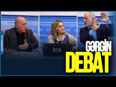 GƏRGİN DEBAT: Pənah Hüseynlə Nemət Pənahlının SÖZ DUELİ – Elçibəy, 20 yanvar, İran mövzusu....