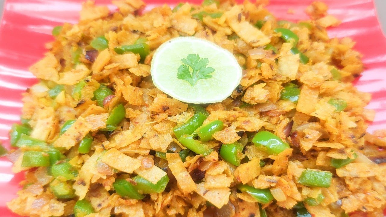 Roti Poha Recipe l Leftover roti breakfast recipe l Healthy and tasty ...