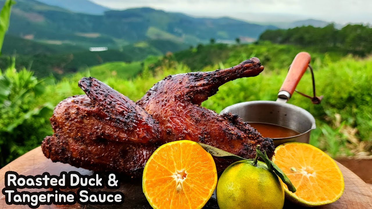BBQ Tangerine Duck - YouTube