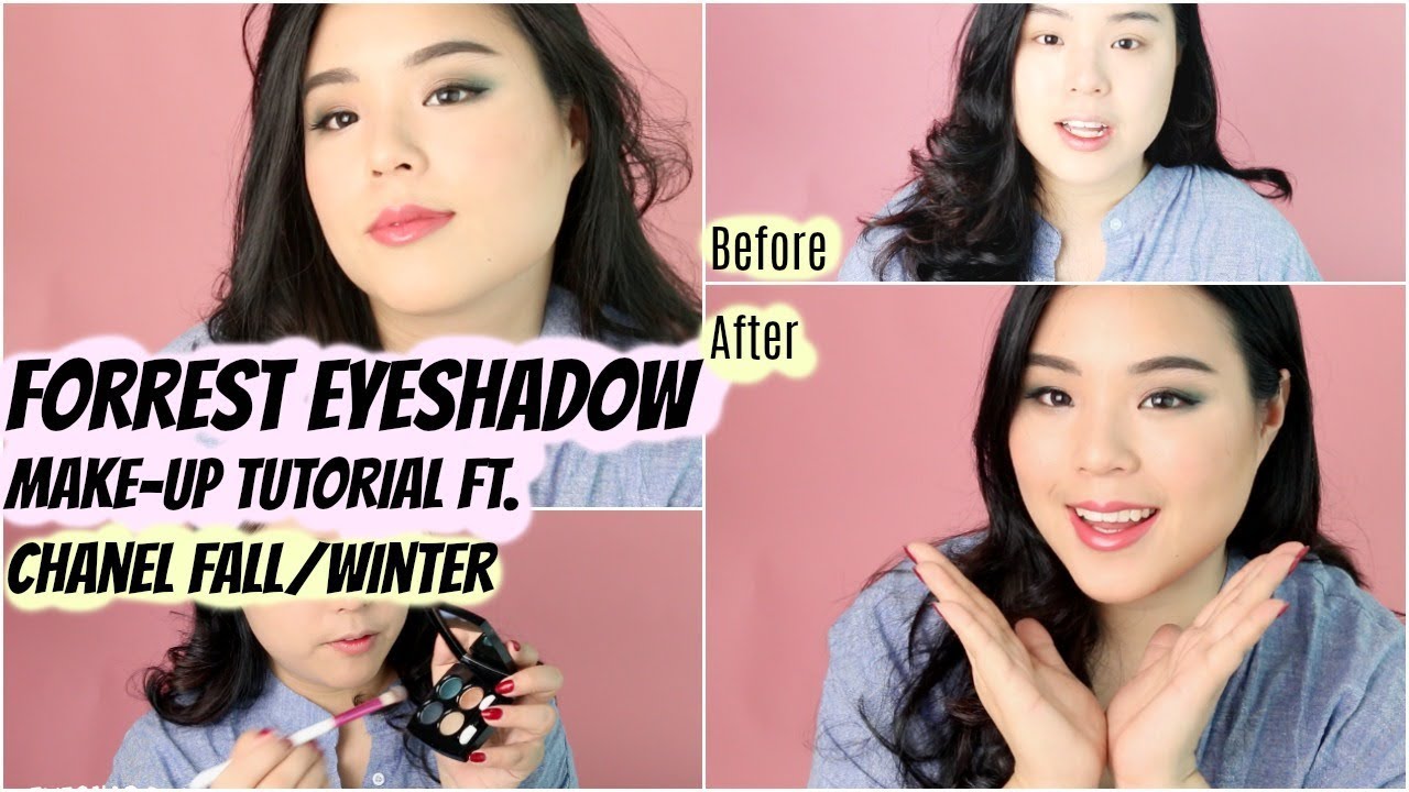 Bright & Wearable Forrest Eyeshadow Make-up Tutorial! | Chanel Fall ...
