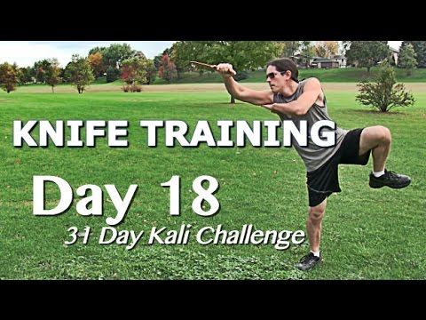 Filipino Knife Fighting Techniques - DAY 18 of the 31 Day Kali ...