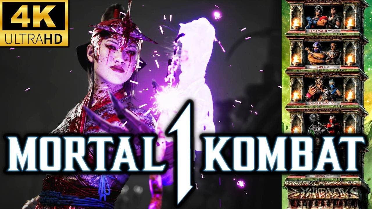 MK1 *BLOOD LI MEI* KLASSIC TOWER GAMEPLAY!! (STRYKER AS KAMEO) 4K 60 ...
