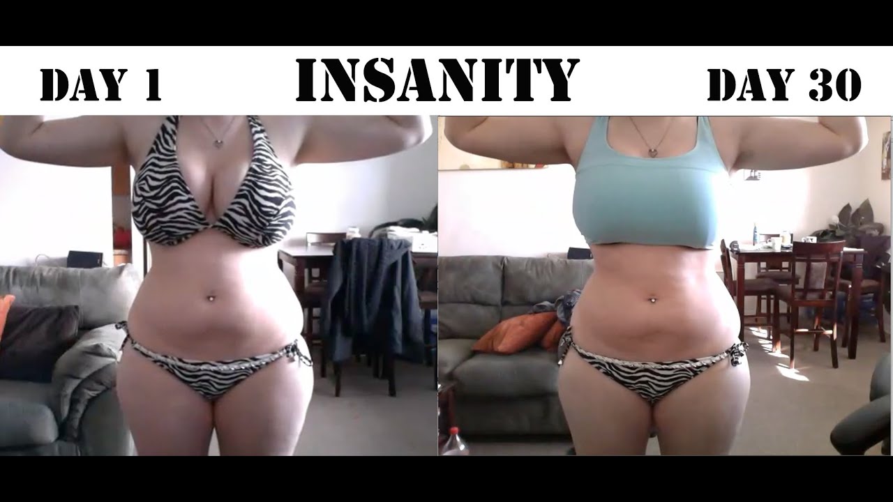 My INSANITY Transformation - Day 30 - YouTube