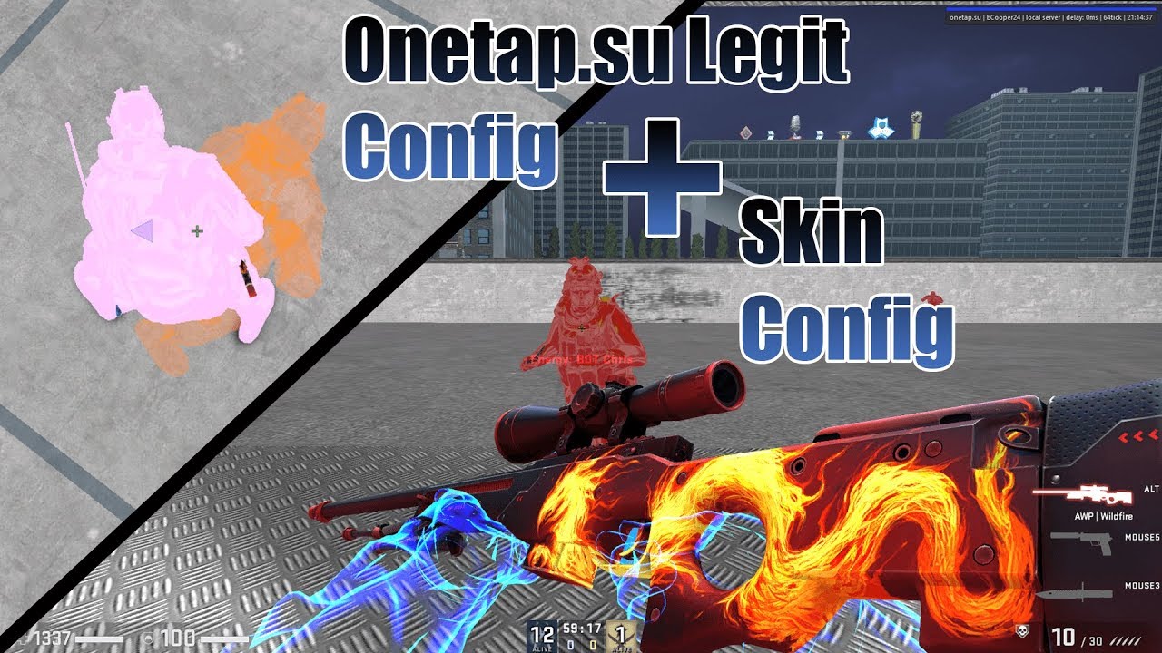 Onetap.su v2 Super Legit Config & Skins Config | Legit AA included ...