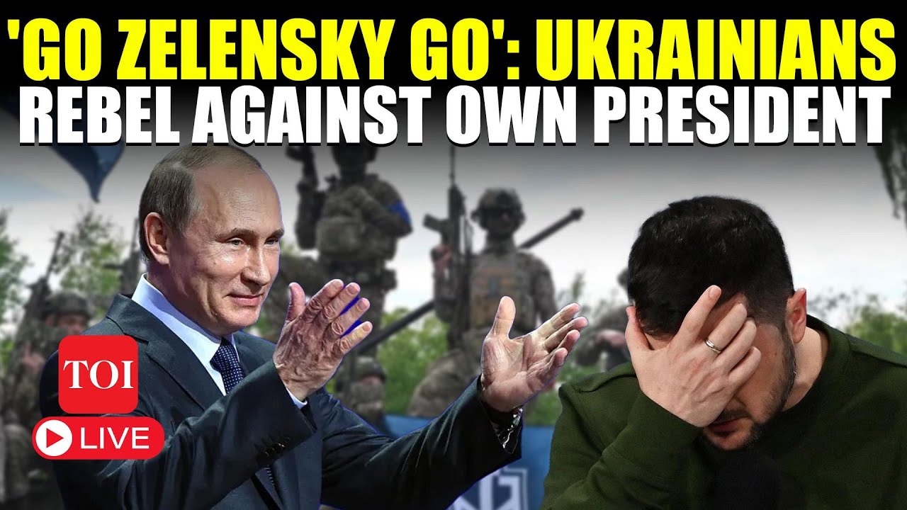 Good News For Putin; After Ukrainian Army, Civilians Revolt Against ...