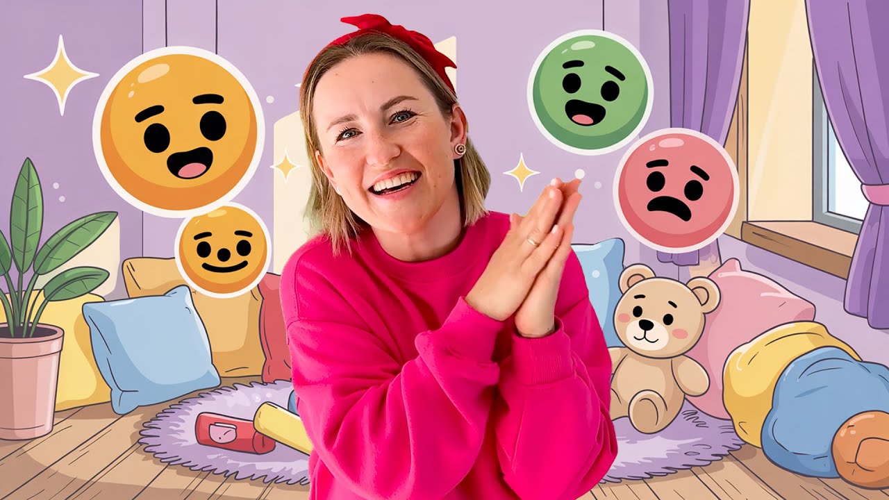 Canción de las emociones para niños | Estar triste/feliz/sentir miedo😃🫣 ...