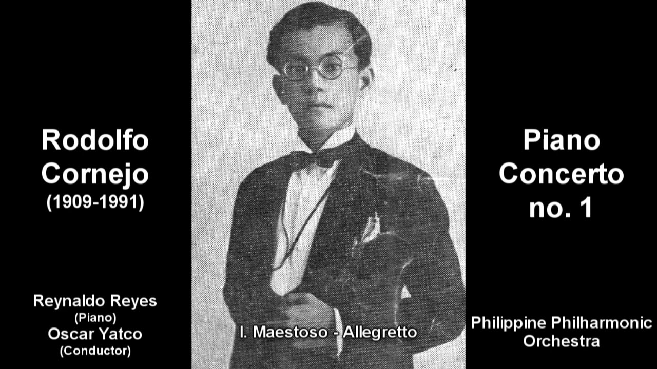 Rodolfo Cornejo - Piano Concerto no. 1 (1933) - YouTube