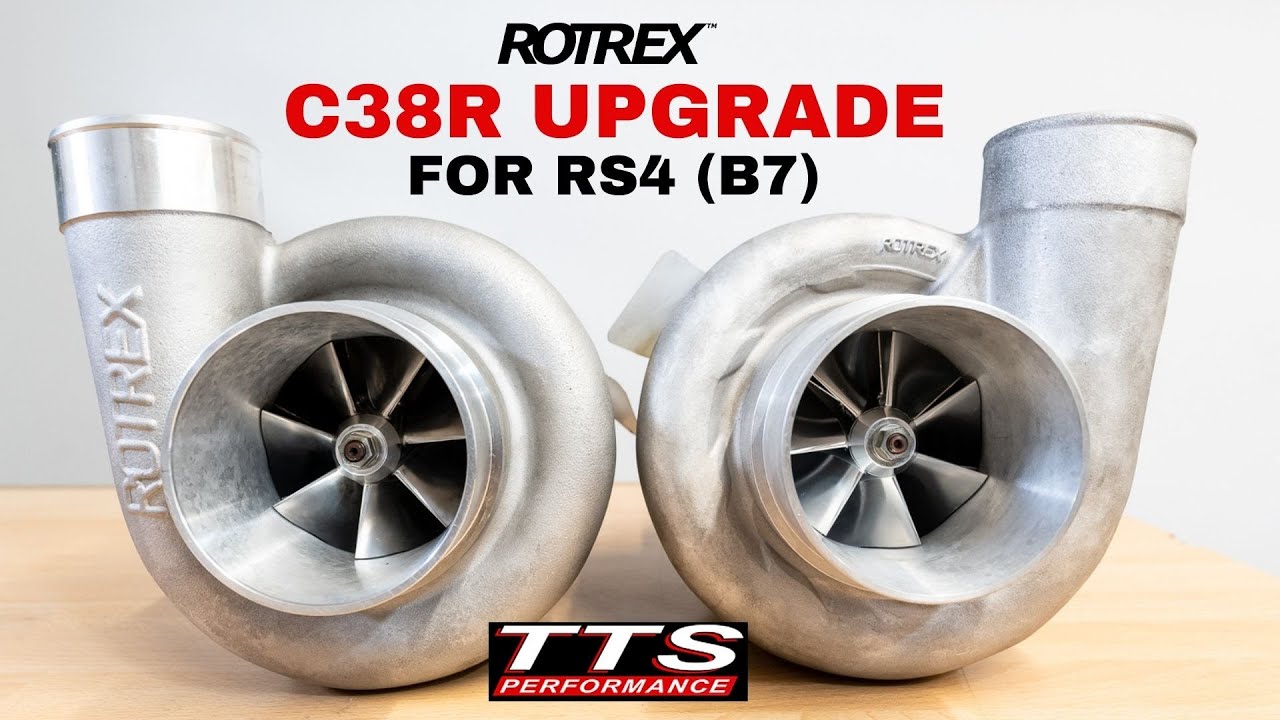 New Rotrex C38R Audi RS4 upgrade - 800hp! - YouTube