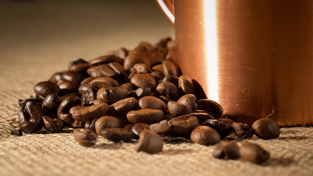 Macro photography (coffee beans) - YouTube