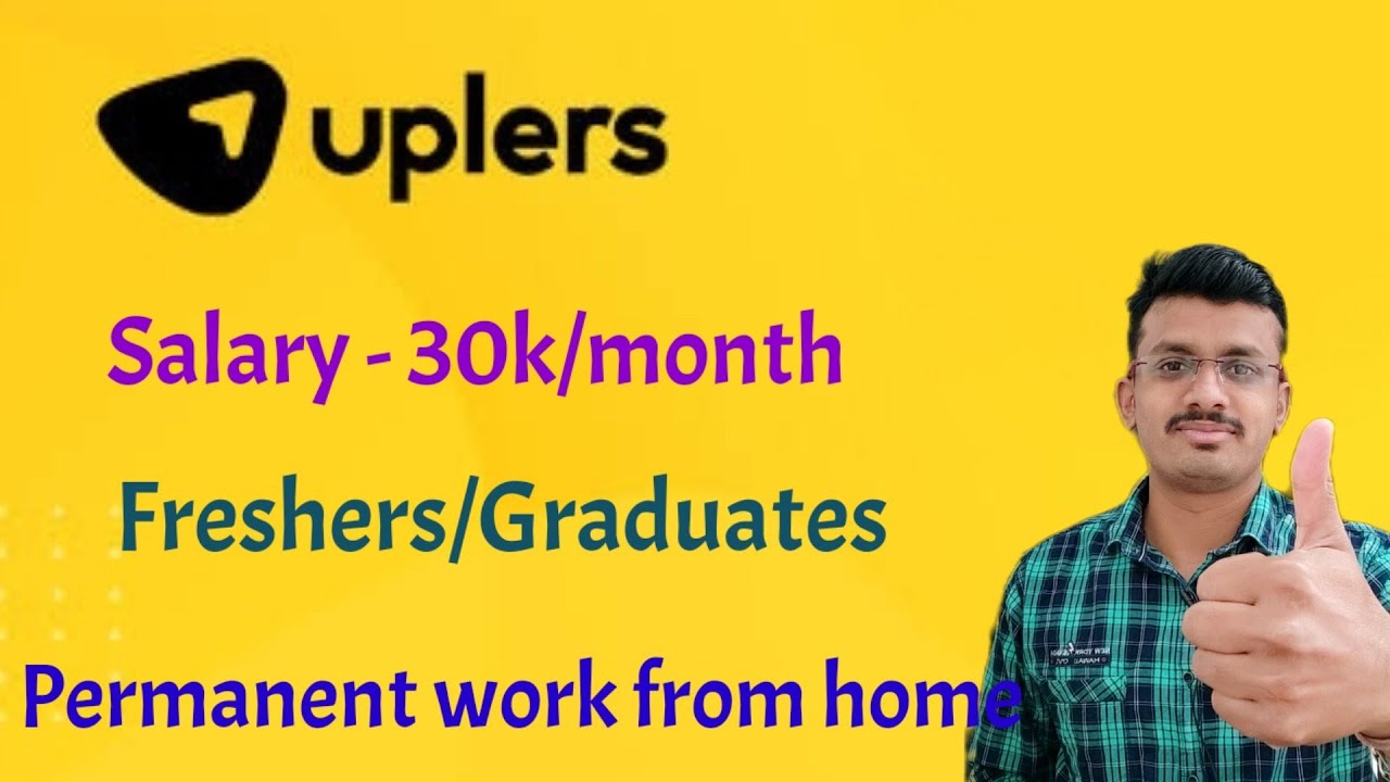 Uplers|Work from home|Freshers|Graduates|Online jobs|ItsNetaji - YouTube