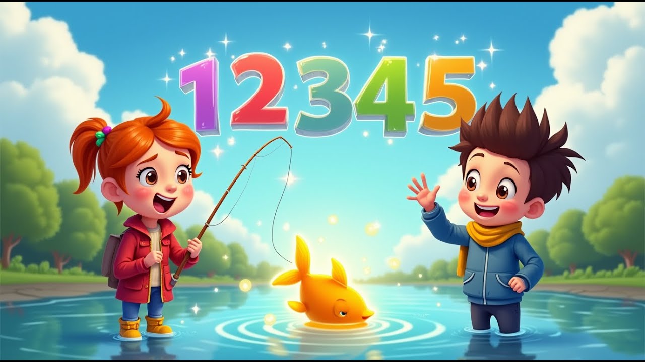 1, 2, 3, 4, 5, Once I Caught a Fish Alive! - Nursery Rhymes & Kids ...
