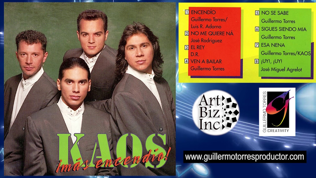GRUPO KAOS CD MAS ENCENDIO - YouTube