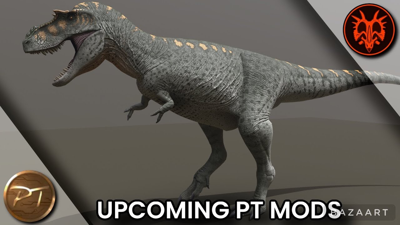 UPCOMING MODS BY PRIMORDIAL TYRANTS | PATH OF TITANS | MOD NEWS - YouTube