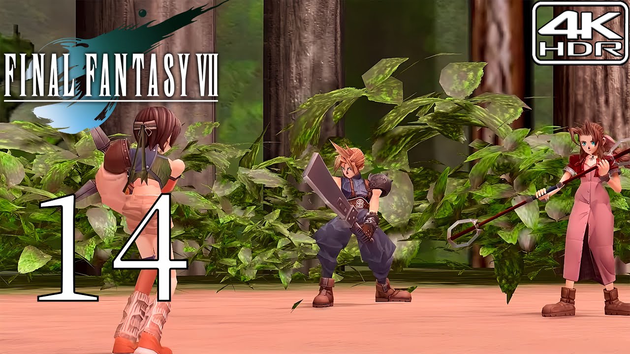 Final Fantasy 7 [4K HDR] Modded Walkthrough Part 14 | Yuffie - YouTube