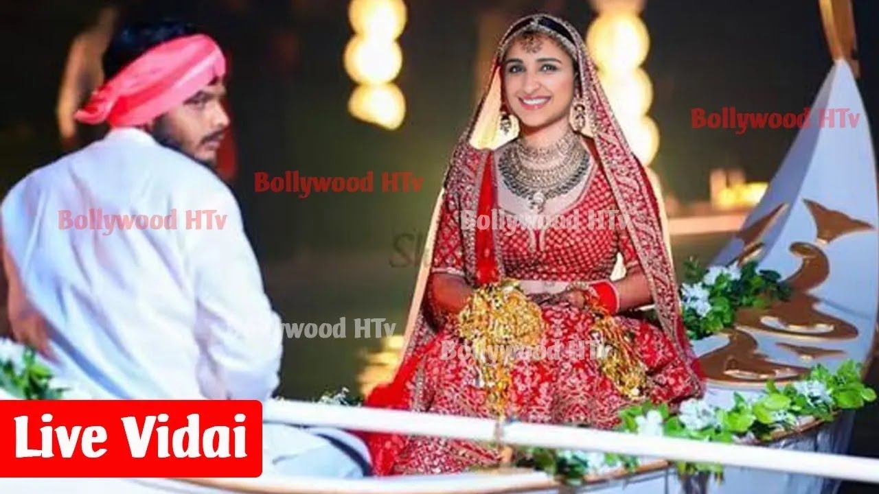 Parineeti Chopra First Official Video Of Barat Day In Manish's Gorgeous ...