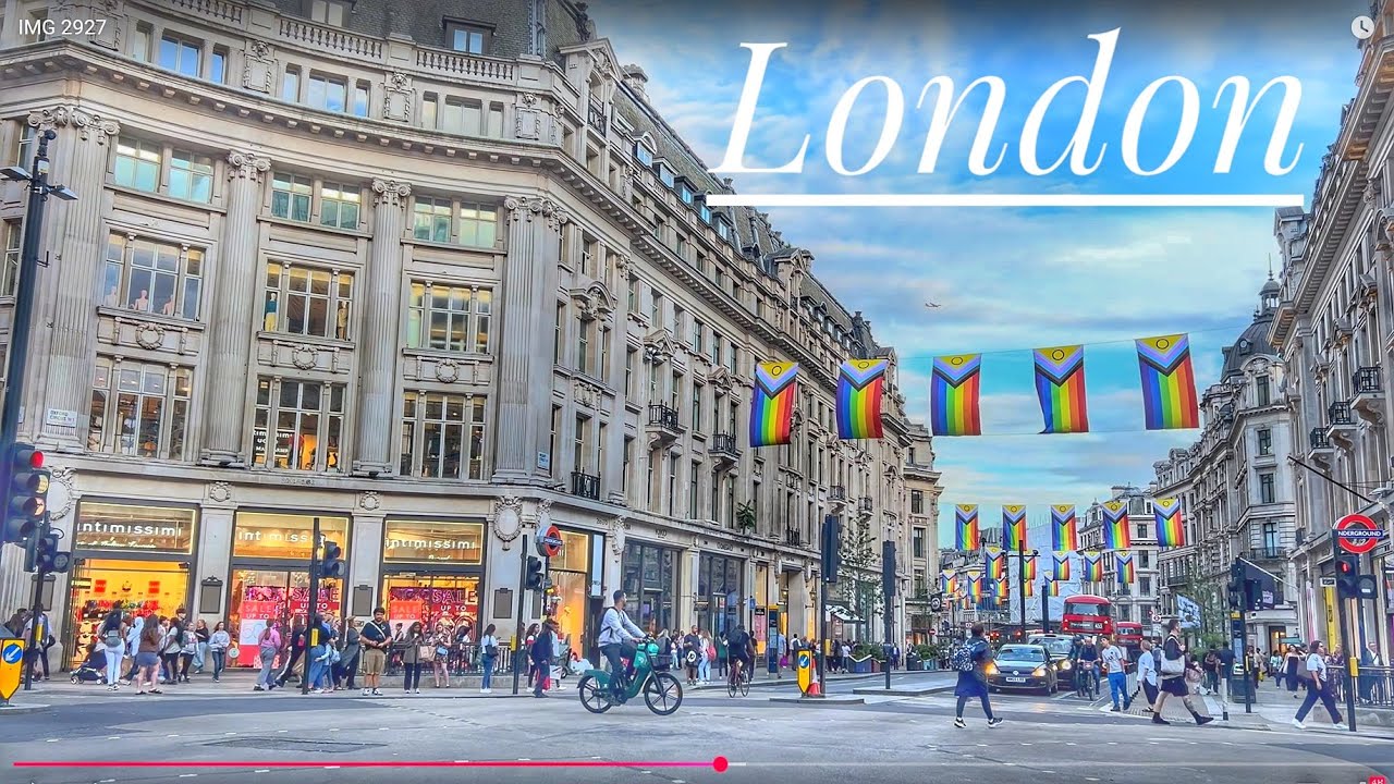 Walking London Oxford Street | Central London City Walk | London's Wold ...
