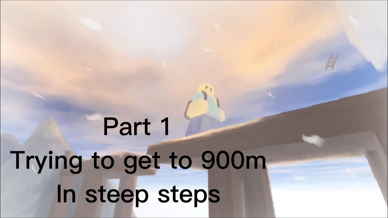 Trying to get to 900m in steep steps part 1 - YouTube