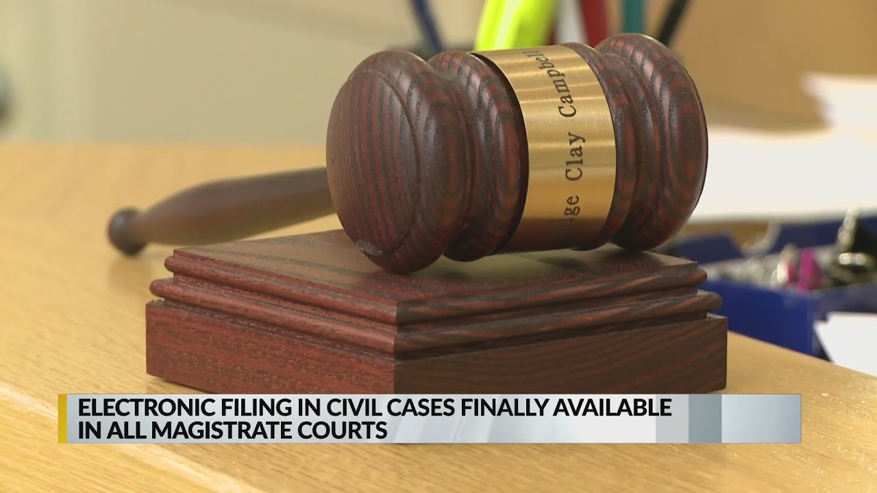 Electronic filing in civil cases available in all magistrate courts ...