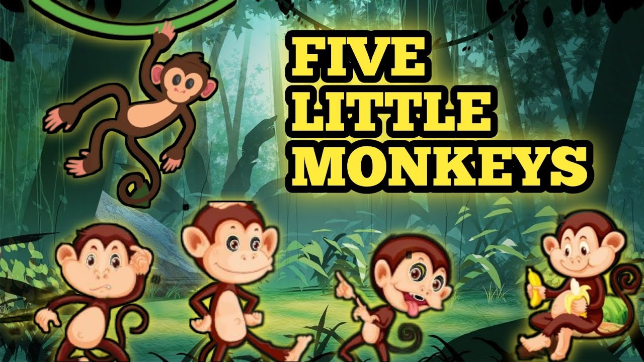| Five Little Monkeys | poems for Kids nursery rhymes kids songs more ...