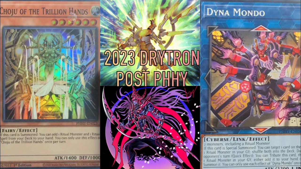 DYNA DRYTRON 2023 Deck Profile & Combo | YGOTCG - YouTube