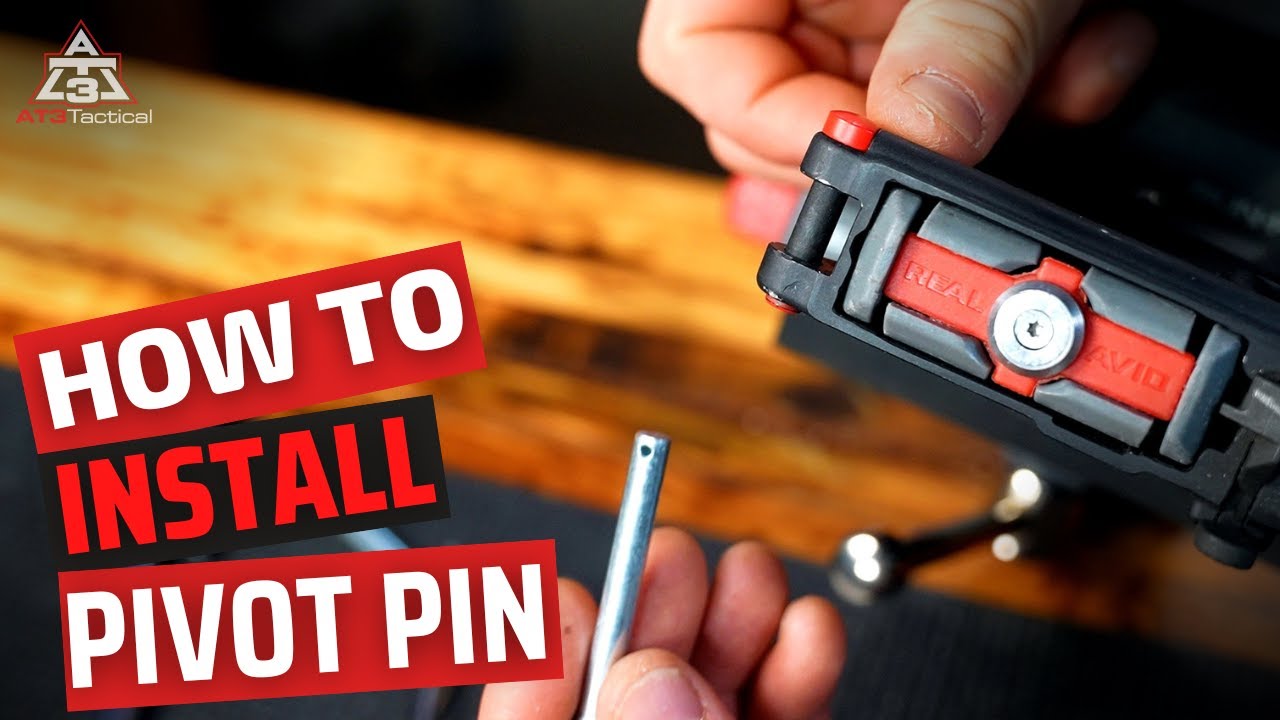 How to Install a Pivot Pin on AR Rifles. - YouTube