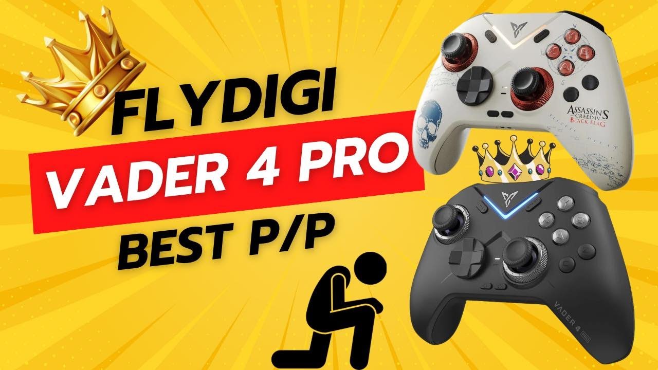 Mở Hộp Và Đánh Giá Flydigi Vader 4 Pro - YouTube