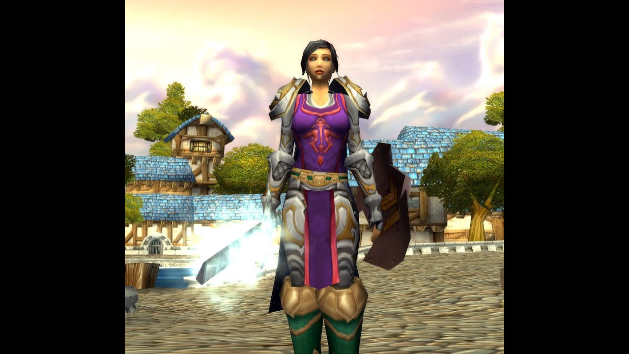 TBC Classic - Prot Paladin Leveling - YouTube