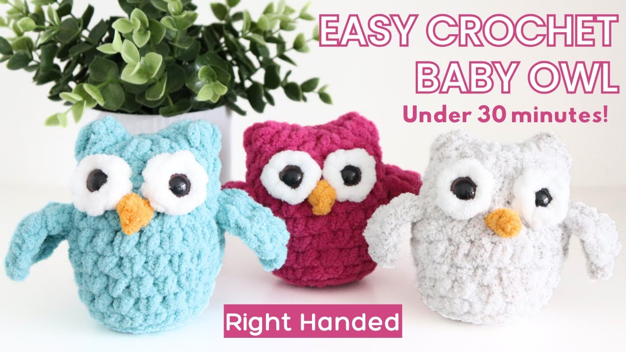 Easy Crochet Owl Pattern Cute Owl Amigurumi Free Pattern – Amigurumi