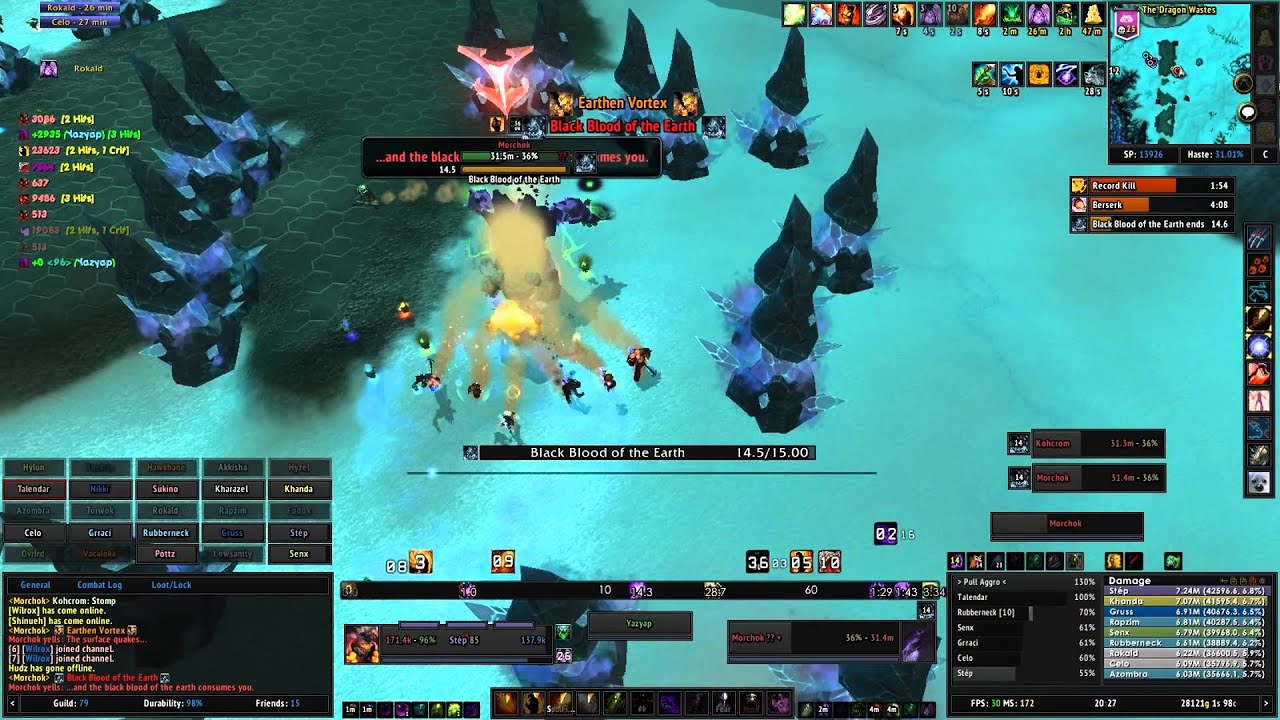 Dota AR BR Banlist ON vs Morchok 25man Heroic Mode (Warlock Destruction ...