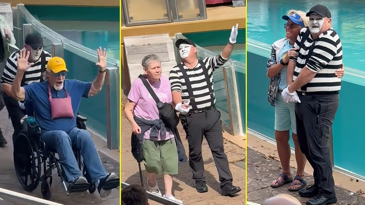 Tom The Famous Seaworld Mime - Tom The Mime ( P11 ) - YouTube