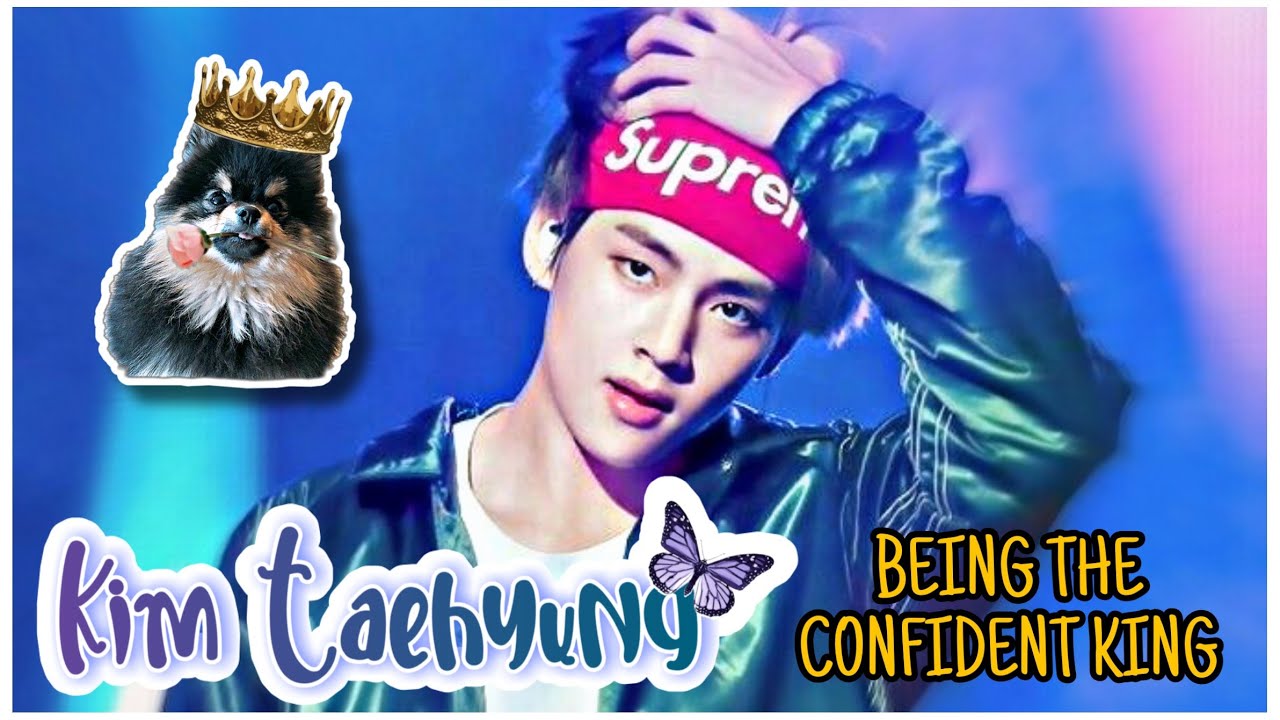 Kim Taehyung being the confident king - YouTube
