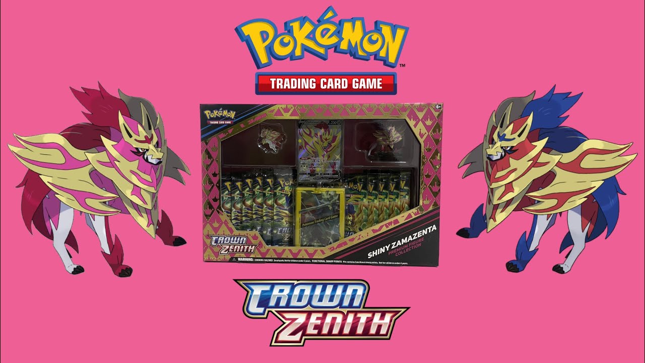 Super Apertura!! Shiny Zamazenta Premium Figure Collection!! - YouTube