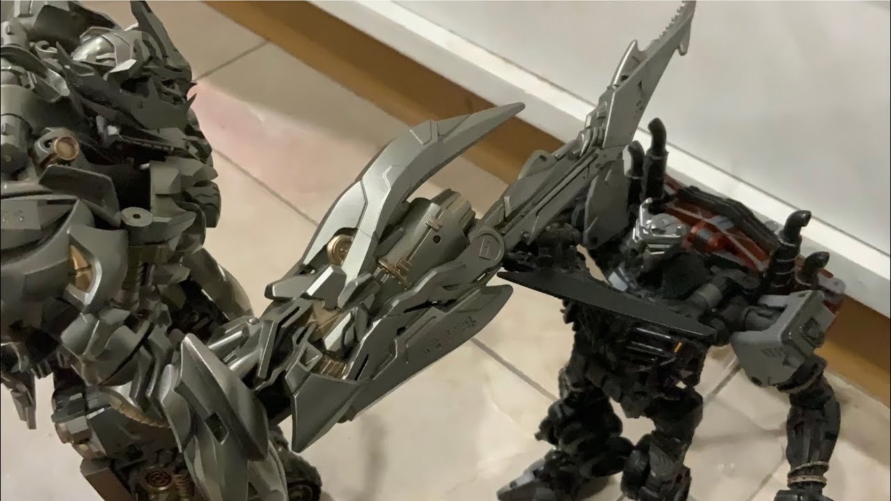 Transformers ROTB || megatron vs scourge Stop Motion - YouTube
