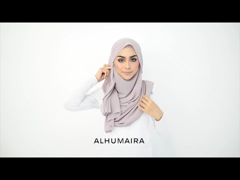 How to Style Your Shawl Everyday Shawl Tutorial | Malaysia Hijab Tutorial | Alhumaira Contemporary