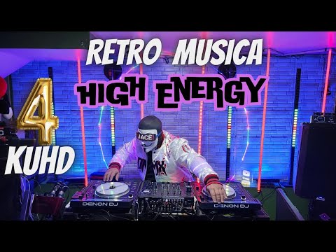 RETRO🥂 MÚSICA🌴 HIGH ENERGY🪇 80'S🖥 4KUHD#lime#denondj#Livingonvideo