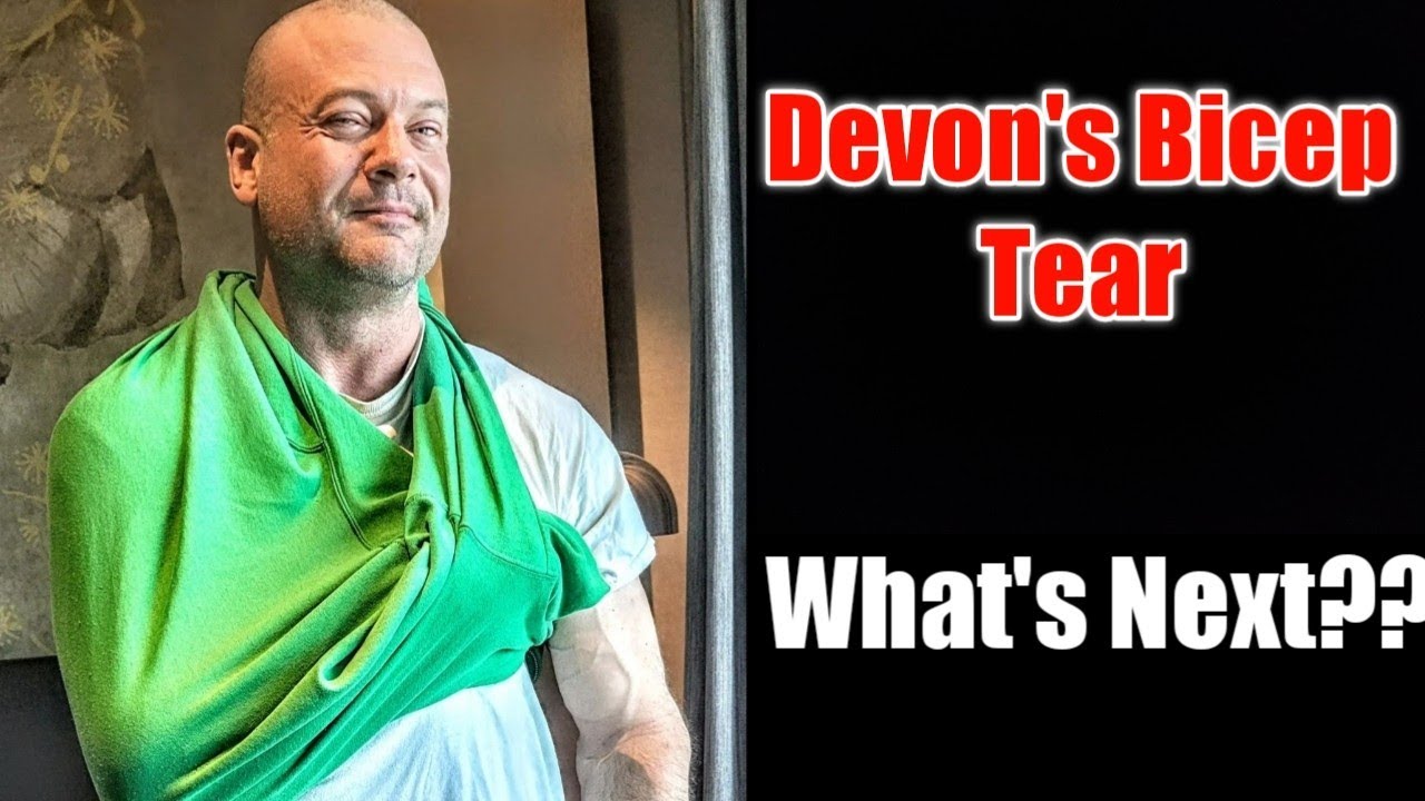 DEVON LARRATT'S Bicep Tear | What's NEXT?? - YouTube