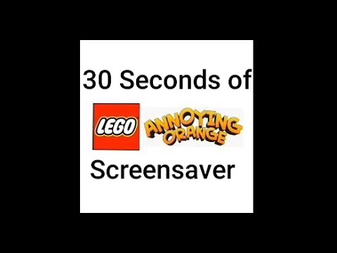 30 Seconds of Lego Annoying Orange Screensaver - YouTube