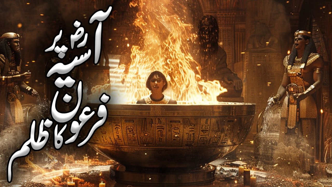 Hazrat Asia Pr Firon Ka Muzalim | The Faith Of Pharaoh's Wife | Story ...