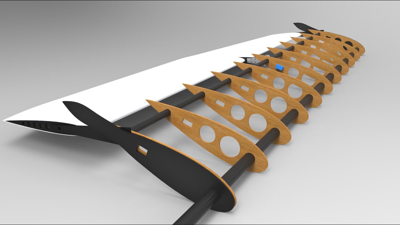 RC Wingsail Foiler Project Presentation - YouTube