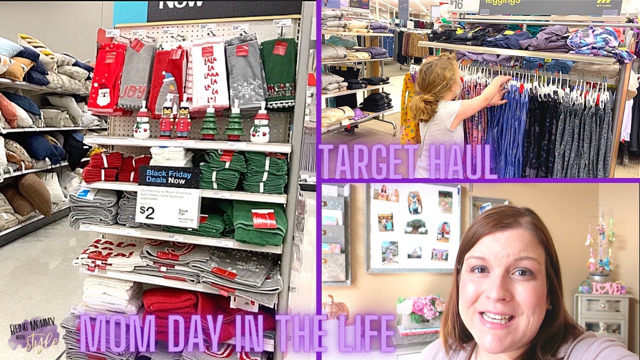 TARGET HAUL DAY IN THE LIFE - YouTube