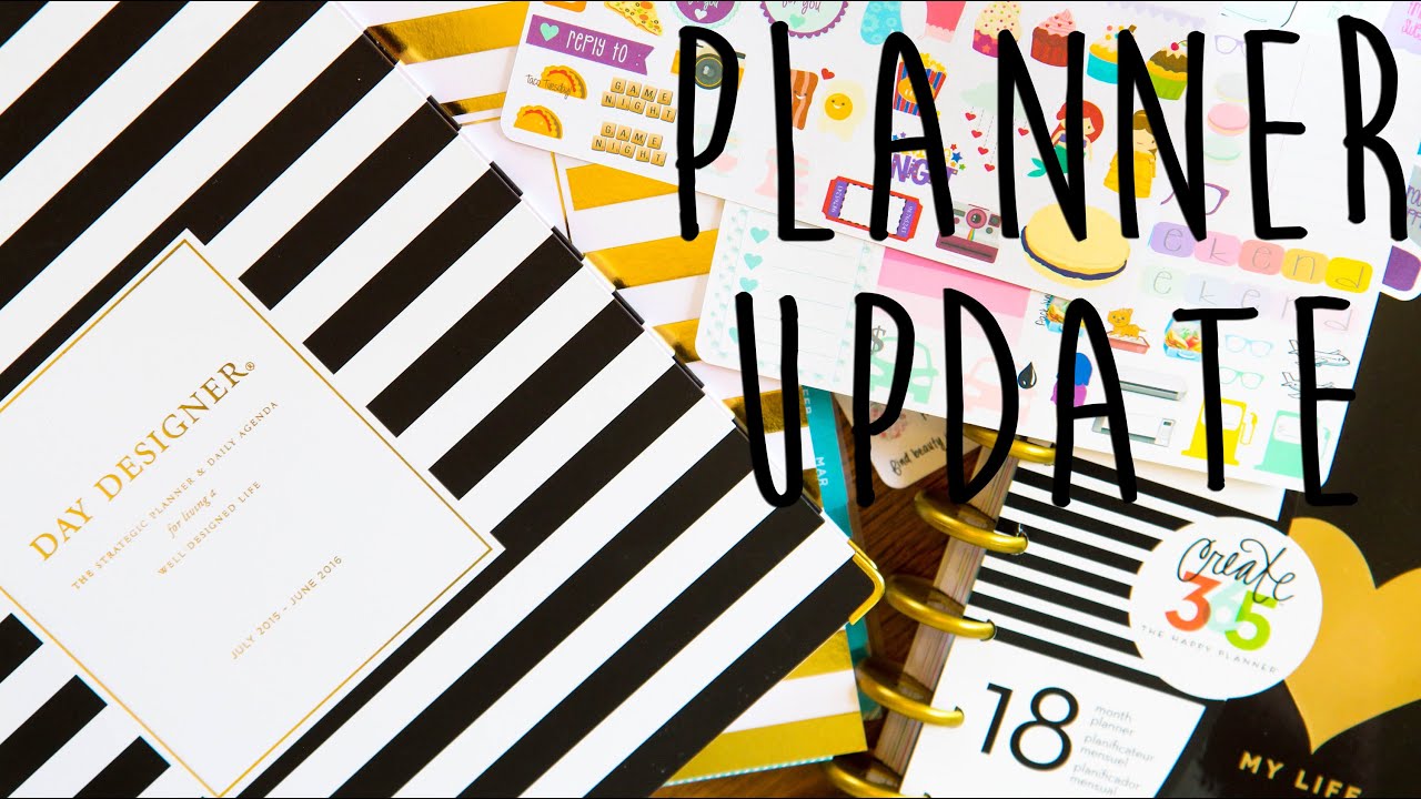 Planner Update | July 2015 - YouTube
