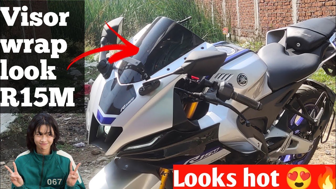 First modification look of my new #r15m 🔥😍 - YouTube