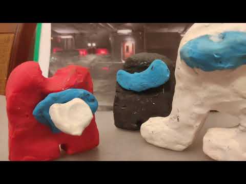 Among us stop motion animation - YouTube