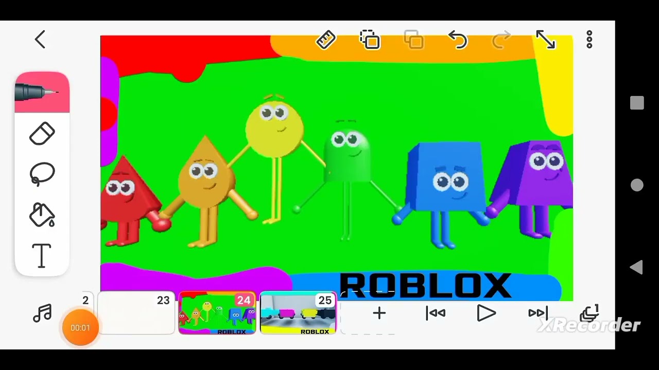 Colourblocks Roblox Thumbnails for @filmerredcat - YouTube