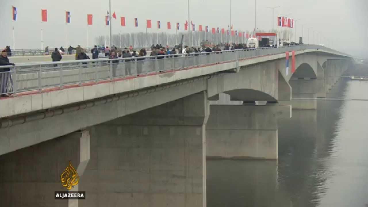 Nakon 79 godina Beograd dobio novi most preko Dunava - YouTube