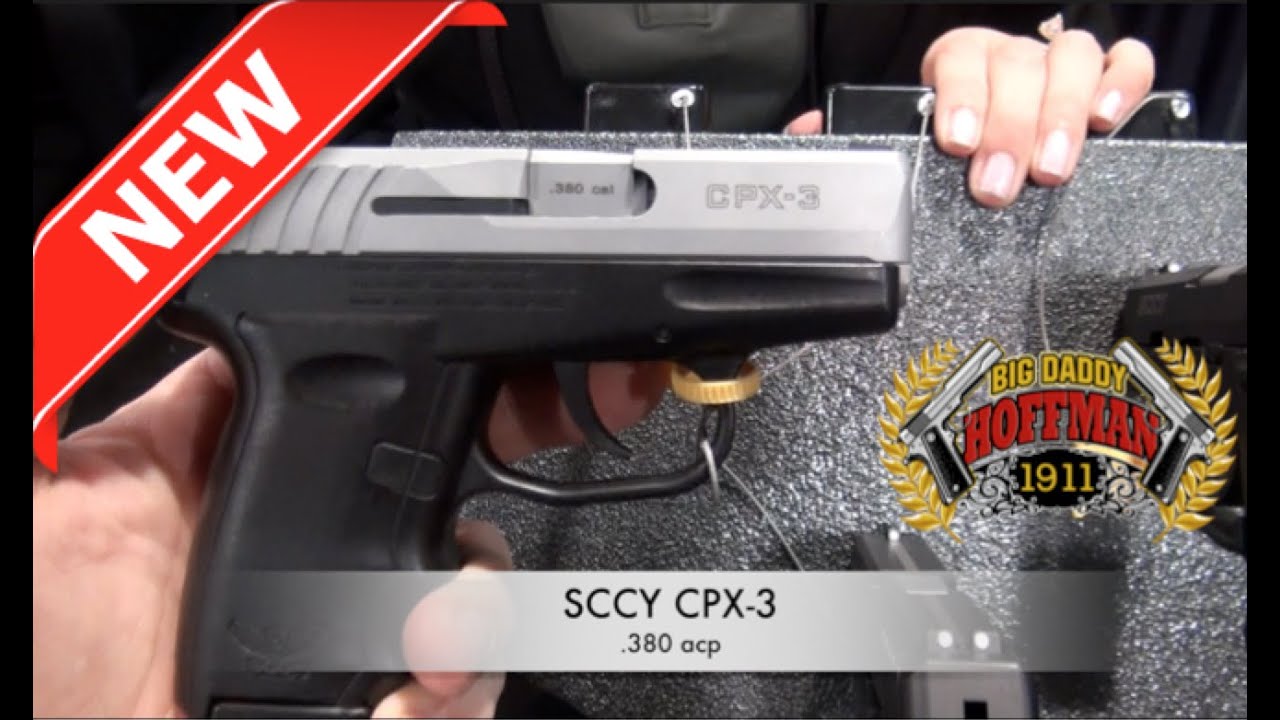 SCCY CPX-3 .380 Pistol - YouTube