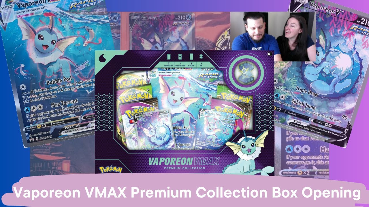 Vaporeon VMAX Premium Collection Box Review - Can You Make A Profit ...