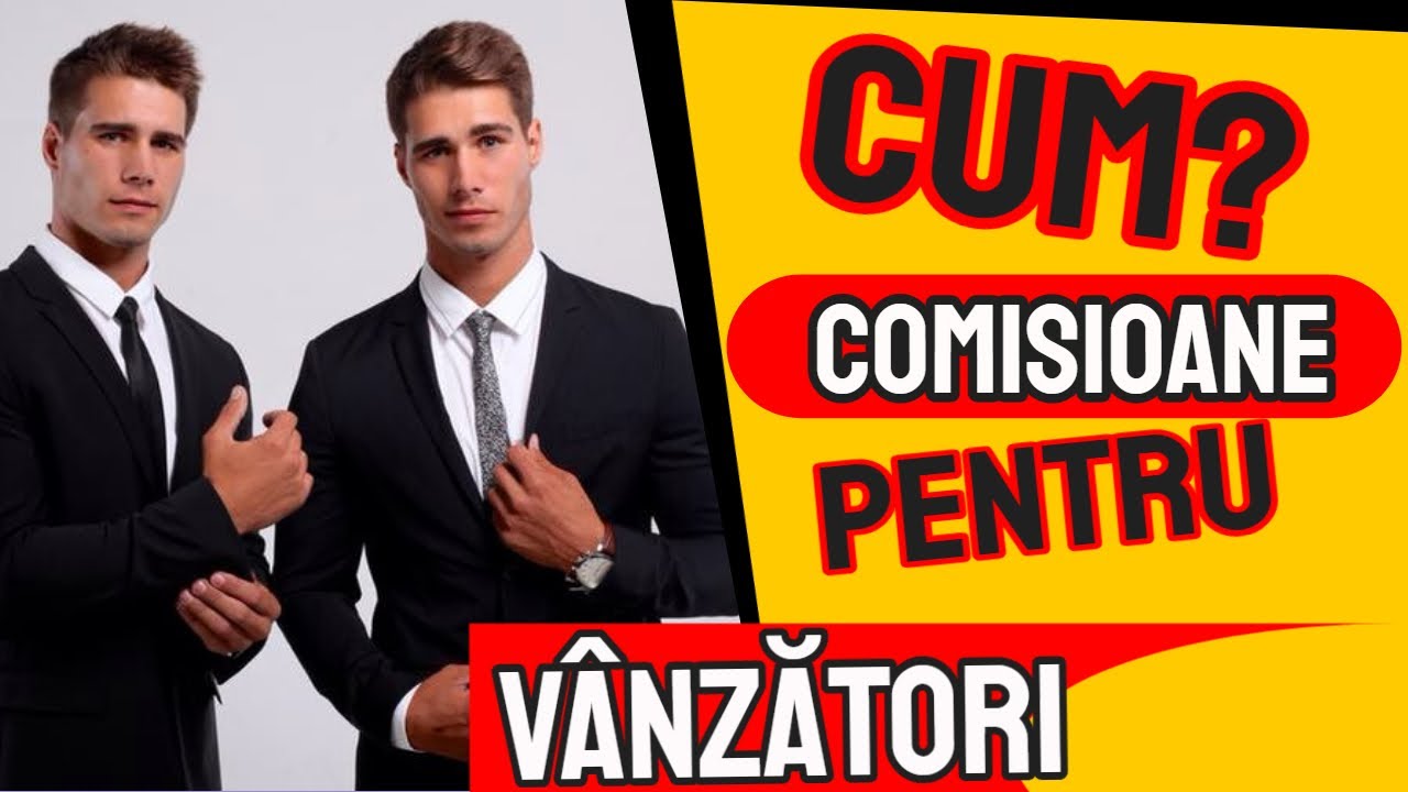 Cum să setați comisioane pentru vânzători - YouTube
