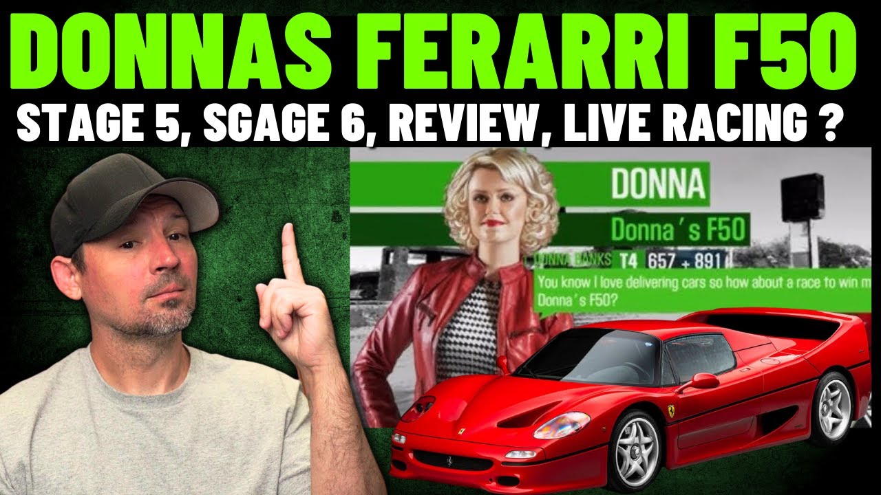CSR2 Donna's Ferrari F50 Boss Car How To Drive Shift Patterns and Tunes ...